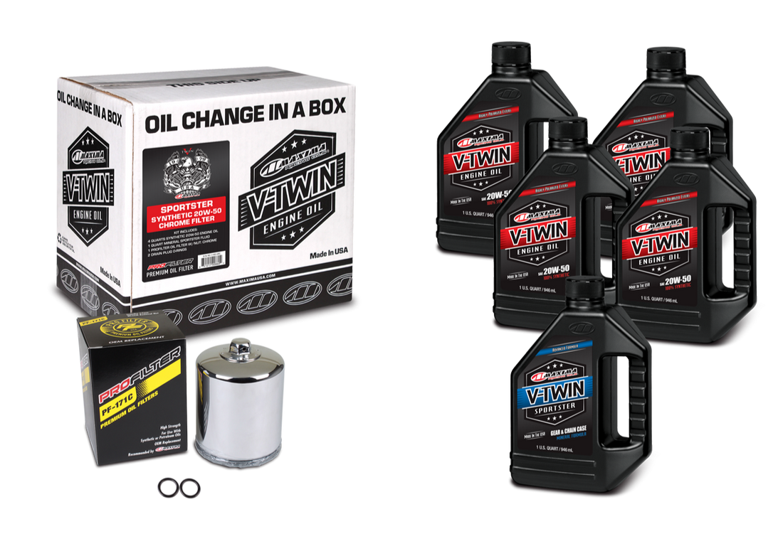 V-TWIN OIL CHANGE KITS – MaximaUsa