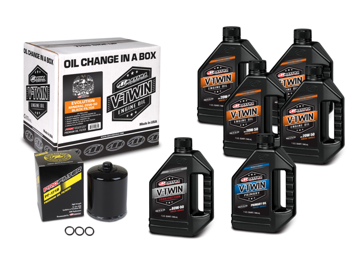 V-TWIN OIL CHANGE KITS – MaximaUsa